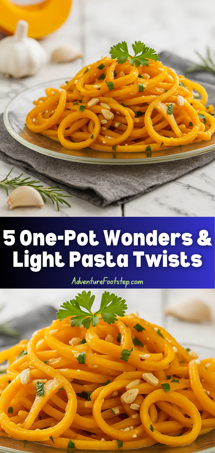 5 One-Pot Wonders and Light Pasta Twists to Transform Your Weeknight ...